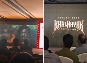 Ballu is Back! Sanjay Dutt Unveils ‘KhalNayak Returns’ to Thunderous ...